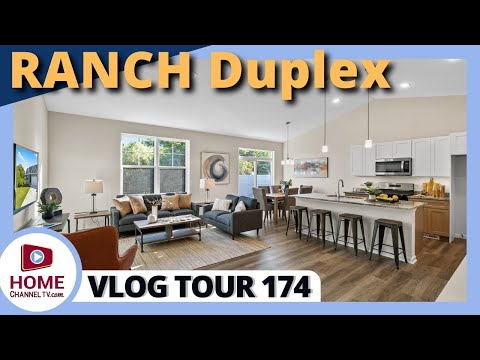Luxury Ranch Duplex House Design | Built in Whitewater, WI