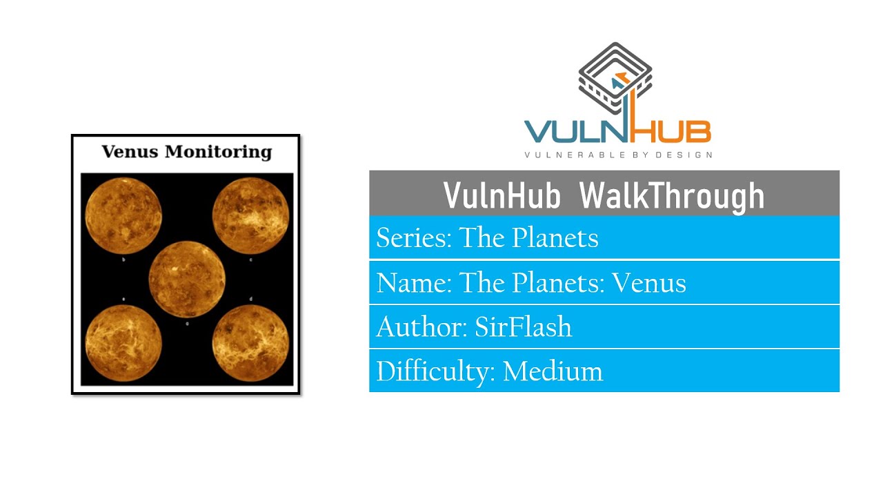 The Planet: Venus || VulnHub Walkthrough