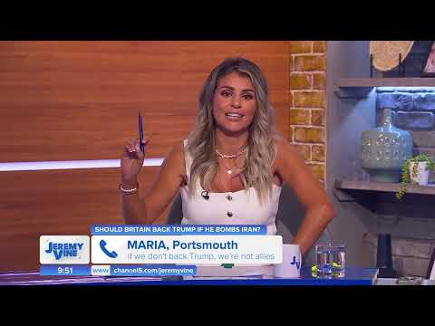 "We have to back Trump, we have to back our ally" | Jeremy Vine