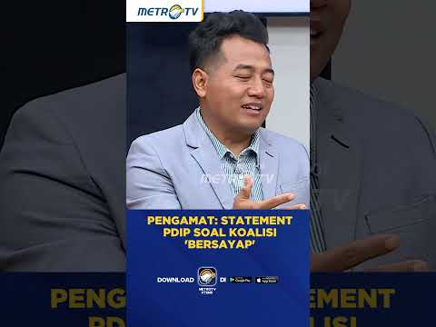 Pengamat: Statement PDIP Soal Koalisi 'Bersayap' #shorts