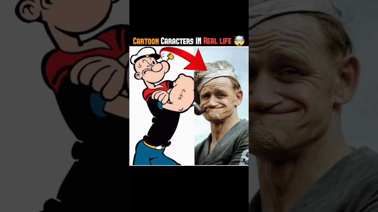 People Who Look Like Cartoon Characters 😲 #cartoon
