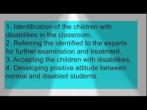 Role of Teacher in Inclusive Education