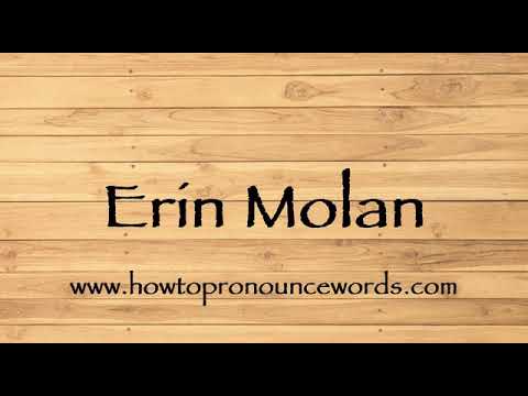 How To Pronounce Erin Molan ? How To say Erin Molan New Video
