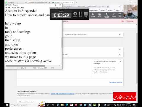 How to Cancel Google Ads Account in Tools Settings / Preferences Remove Access Arshad NisarJune 2022