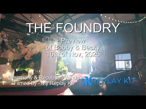 Bobby & Becky at The Foundry in Jeffersonville Indiana - Ceremony and Reception social preview