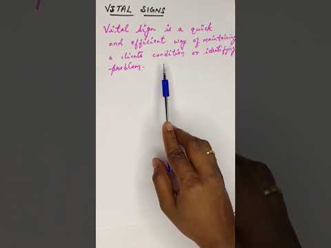 Definition of VITAL SIGN #youtubeshorts #shorts