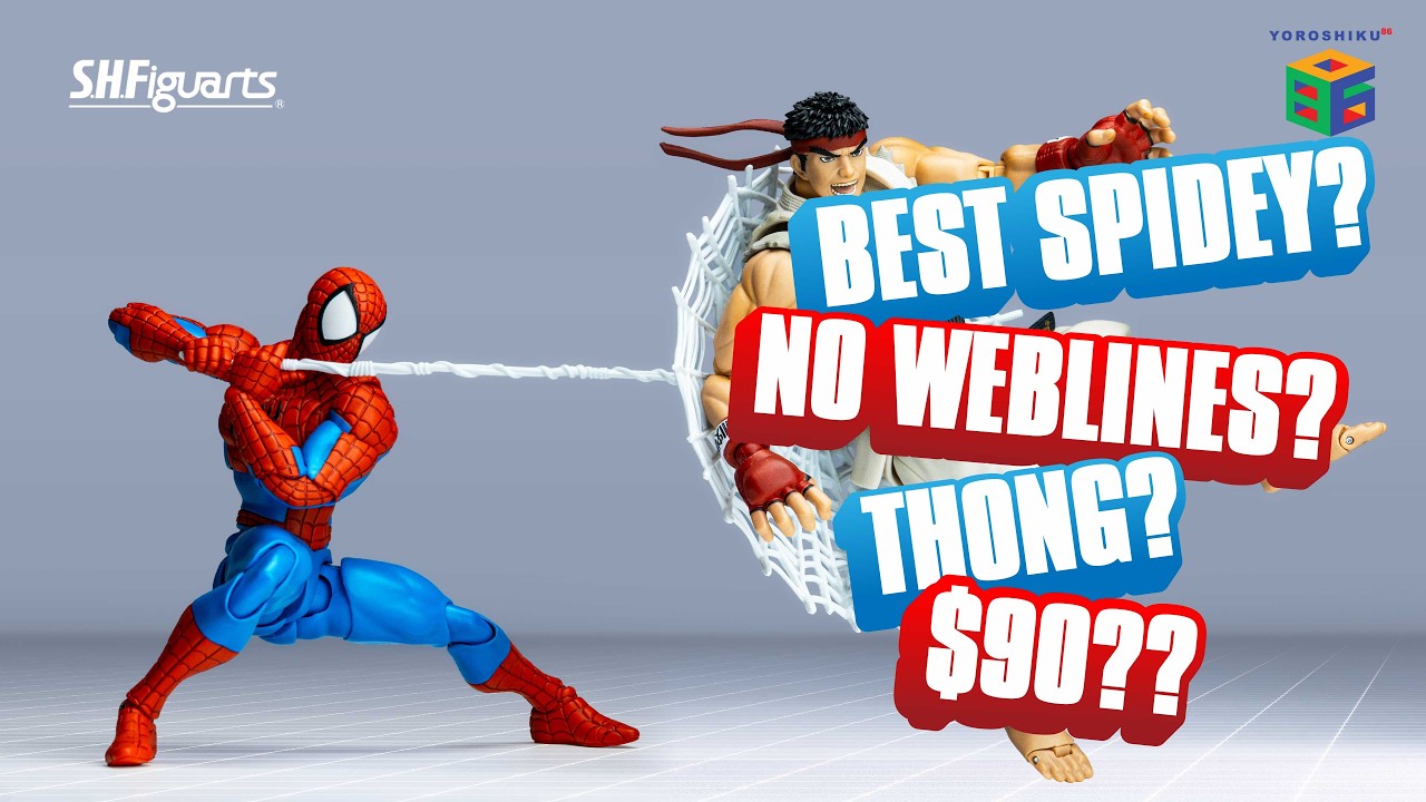 S.H.FIGUARTS Gamerverse Spider-man Review