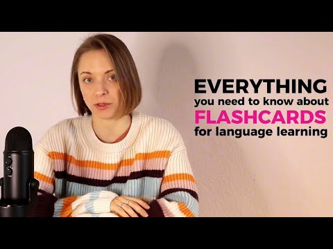Flashcards and quizlet to learn new vocabulary in English + unusual ways to use them!