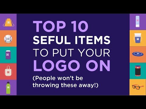 Top 10 Promo Items To Put Your Logo On