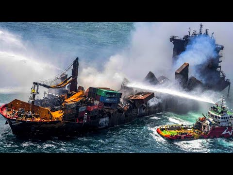 TOP 10 Most Shocking Container Ships Accidents and Disasters – Retired ...