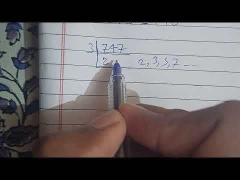 prime factors of 747
