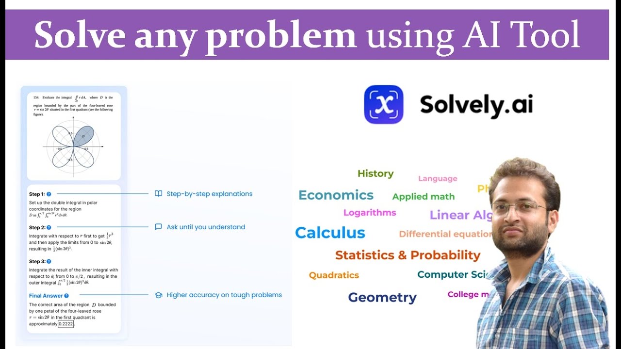 Best AI problem solver (step-by-step). Solve math problem easily using ai with detailed tutorial