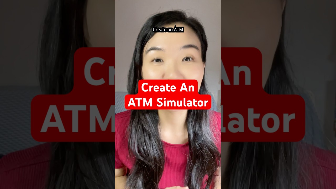 How to Create An ATM Simulator Using Python #pythontutorial