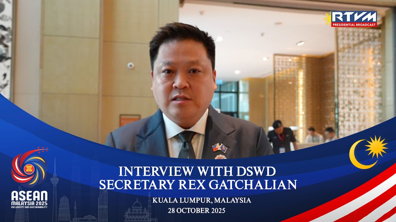 Interview with DSWD Secretary Rex Gatchalian 10/28/2025