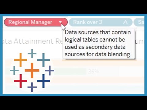 How to Solve 'Data Sources with Logical Tables' Error | Tableau Troubleshooting