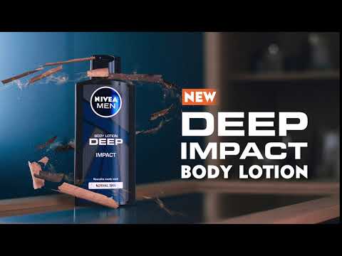 NIVEA MEN Deep Impact Body Lotion | 10 secs