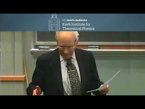 The Origin and Evolution of Life, A Physical Problem? ▸ KITP Colloquium by Manfred Eigen