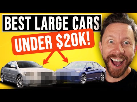 BEST used large cars UNDER $20,000 to buy in 2023