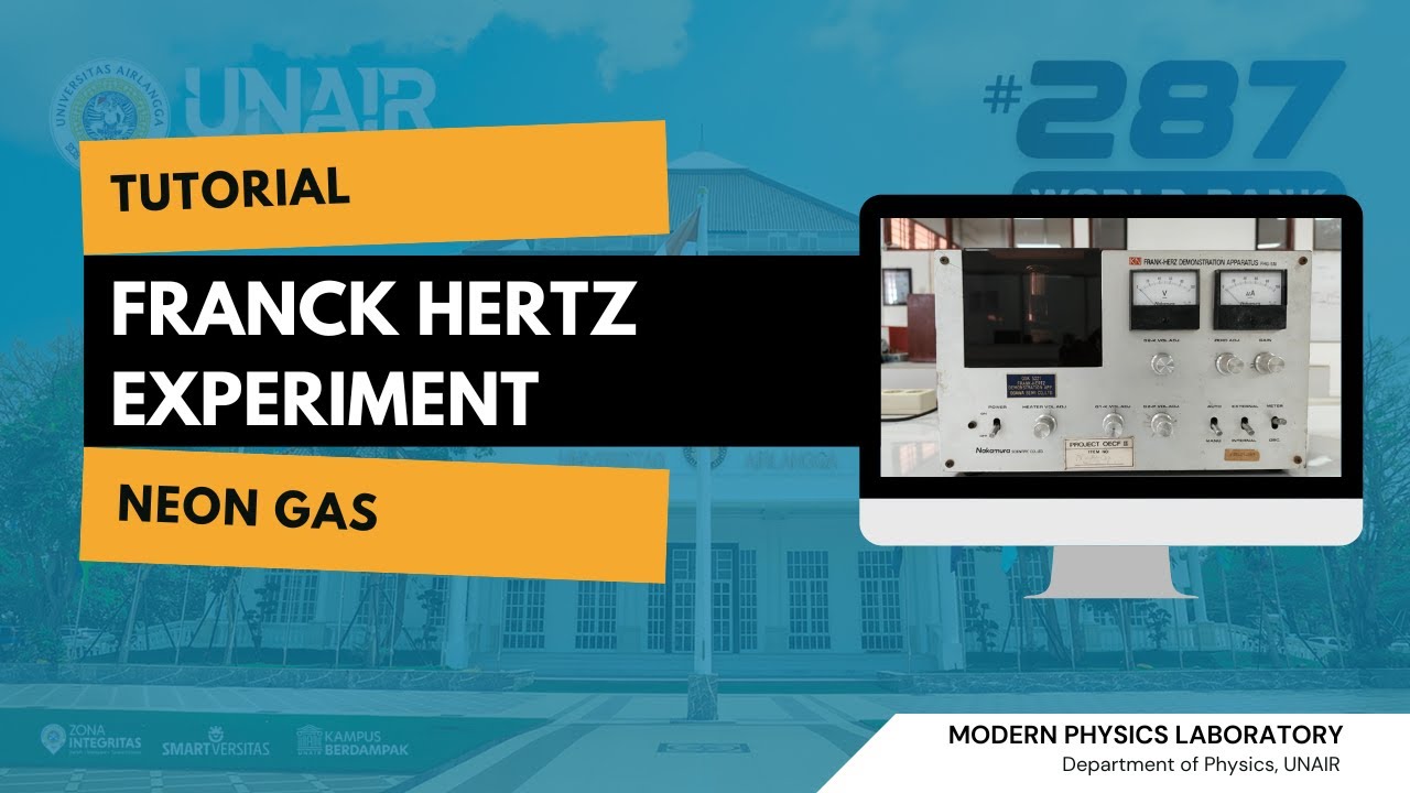 [Tutorial] Franck Hertz Experiment