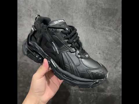 Under Armour x Balenciaga Runner Sneaker 'Black' men's and women's sneakers
