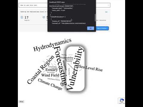 Dataset Usage Word Cloud POC | Coleridge Initiative