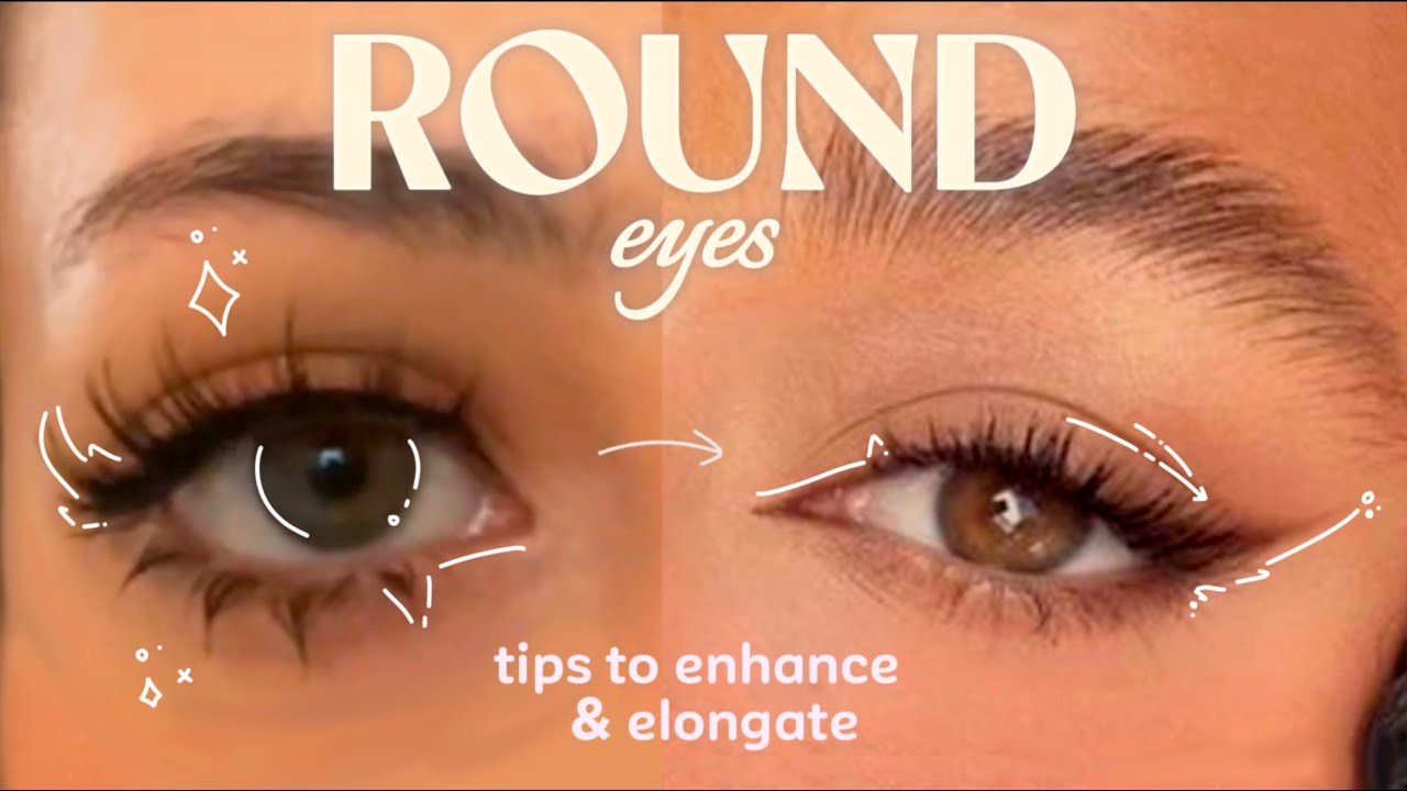 MAKEUP routine for ROUND eyes: DOs & DONT's 👁️✨
