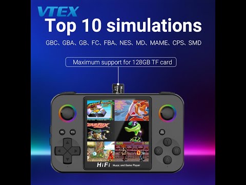 3.0 Inch IPS Square Screen Intel C200 64MB RAM 128GB TF Expandable Music Game