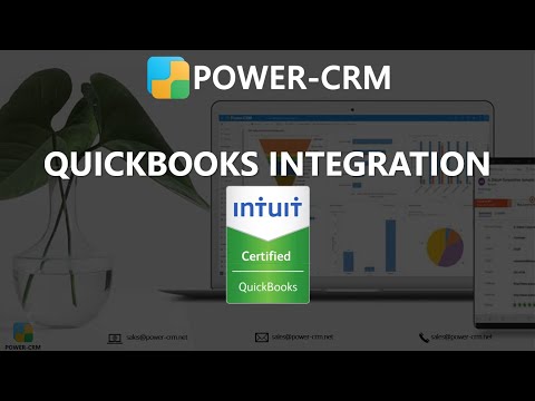 QuickBooks CRM Integration - Power-CRM the Microsoft-powered CRM solution- Small-Mid Size Businesses