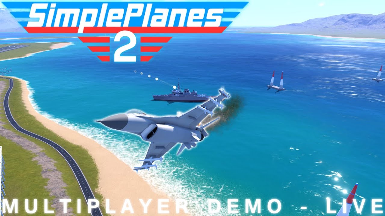 SimplePlanes2 Demo - Playing With Viewers Again!