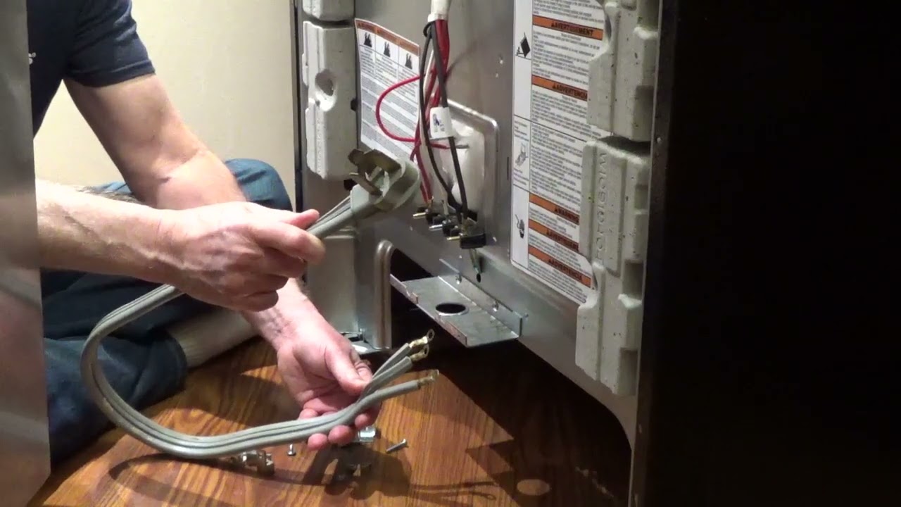 How to Install a 3 Prong Range Cord - 3 Prong Stove Cord