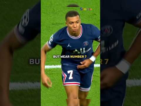 why mbappe wear no. 10 in France and no. 7 in psg 😯