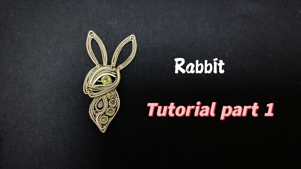 Rabbit pendant tutorial - (Part 1)