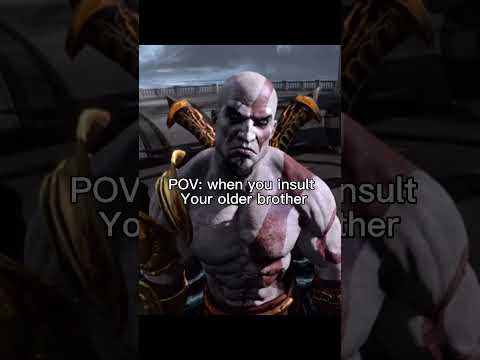 God of war meme #youtubeshorts #kratos #godofwar #memes