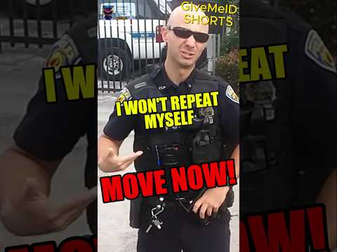 Cop Does The Walk Of Shame After Man Destroys Him