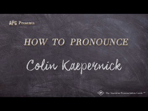 How to Pronounce Colin Kaepernick (Real Life Examples!)