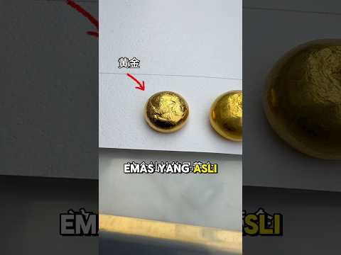 Lebih teliti membeli emas ya 🥰