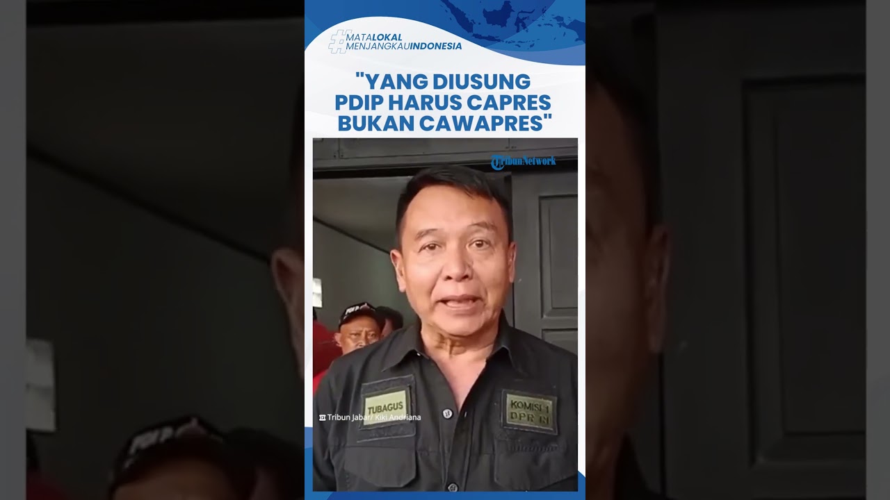 TB Hasanuddin Tolak Usul Prabowo-Ganjar: Siapapun yang Diusung PDIP ...