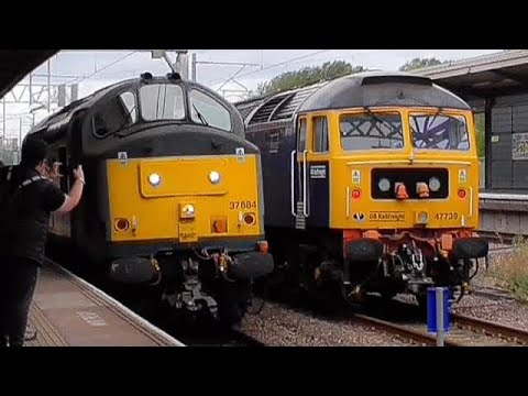 Trains at Nuneaton – Non-Stop Freight Action!
