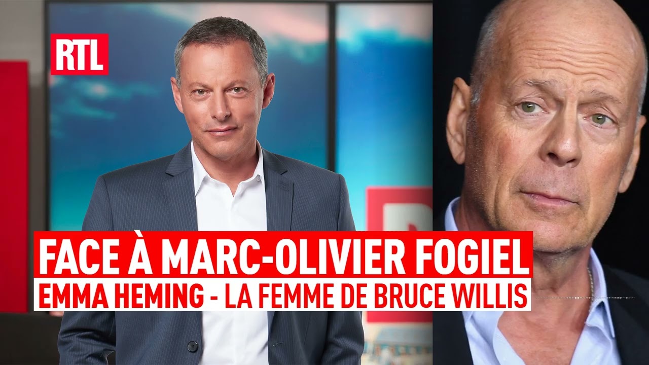 Emma Eming-Willis revient sur RTL sur le courageux combat de Bruce ...