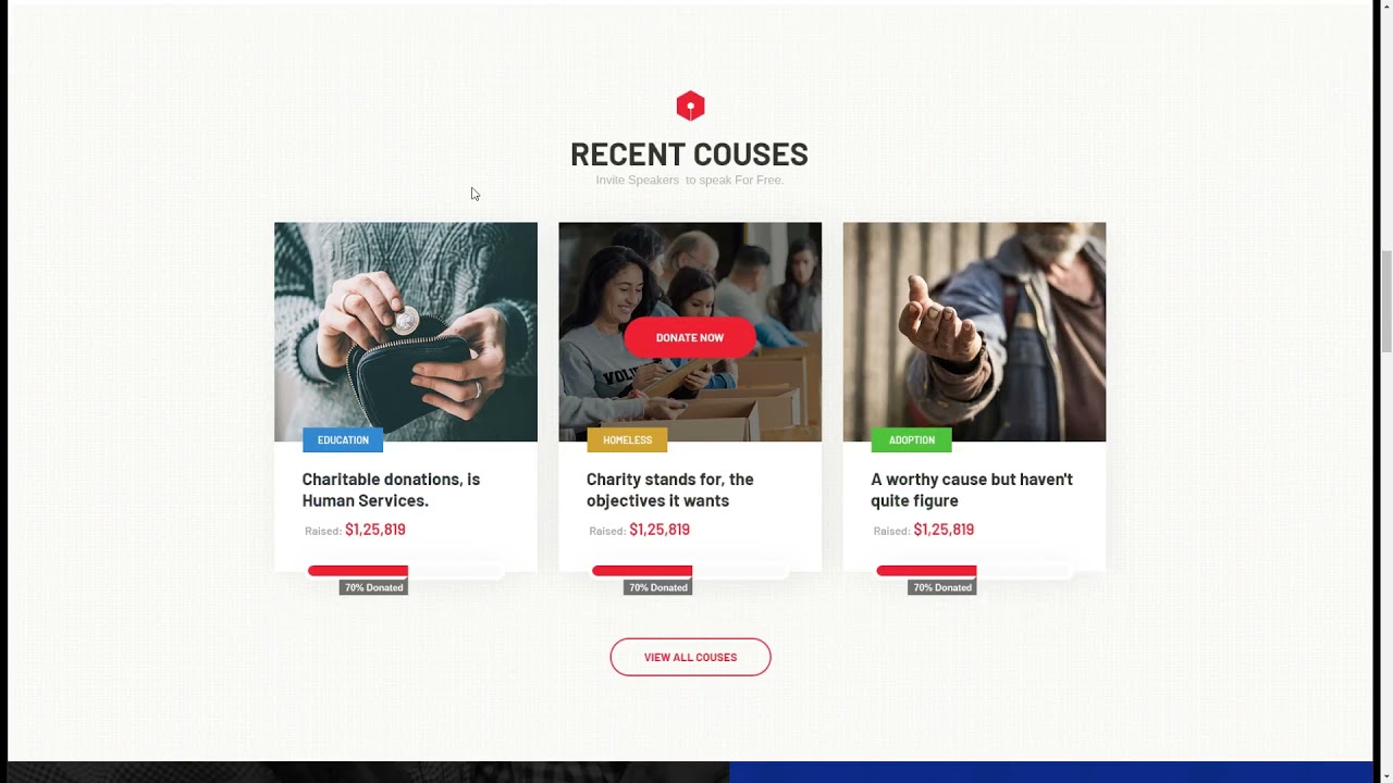 Innocent - Nonprofits Charity Figma Template ngo 13