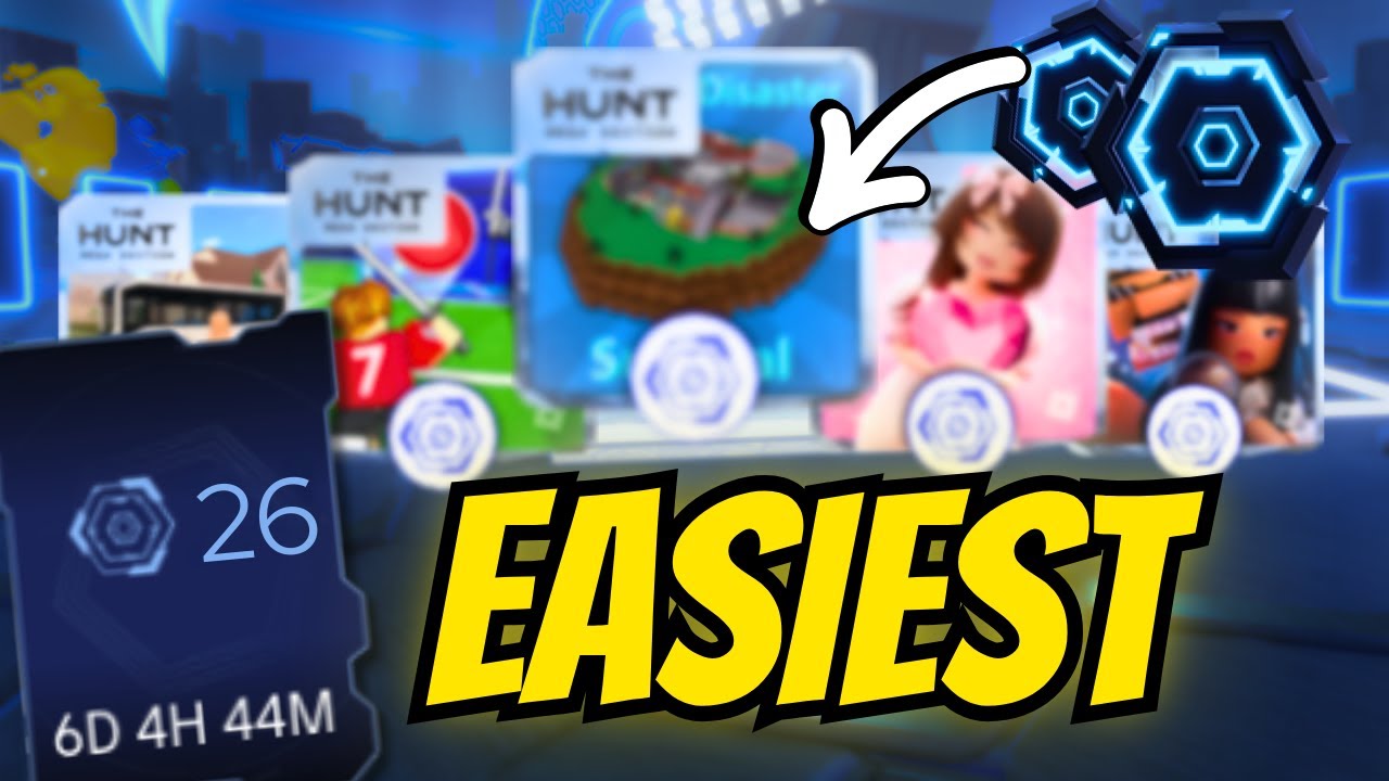 TOP 5 EASIEST GAMES in The Hunt Mega Edition! (Roblox Event)