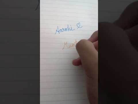 Name writing #writing #beautiful