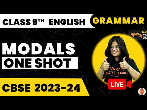 Modals in One Shot | English Grammar Class 9 | CBSE Class 9th English Preparation #CBSE2024Exam