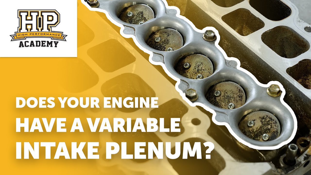 Variable Intake Plenum Tuning Basics