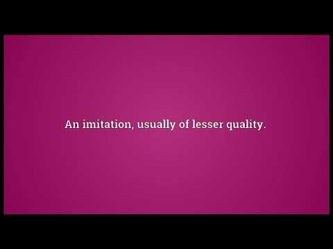 mock meaning in English