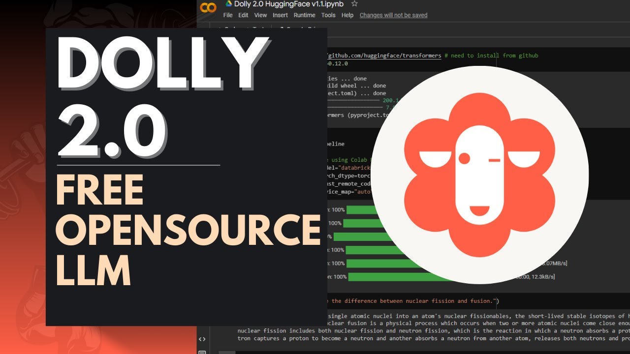 Dolly 2.0: FREE Opensource Instruction-Tuned LLM
