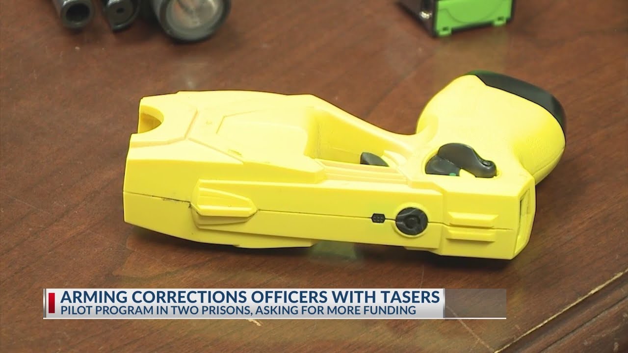 Pilot program testing tasers in Ohio's prisons may expand statewide