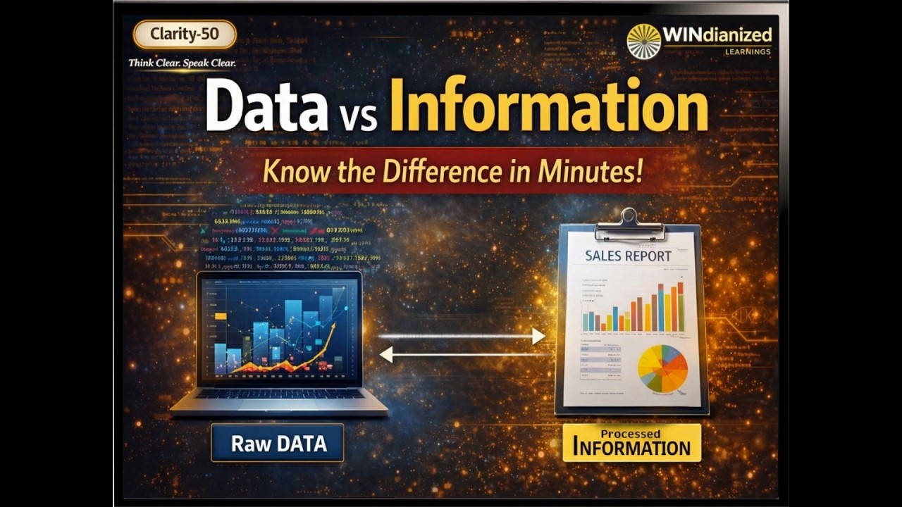 Data vs Information: Key Differences Explained with Real-Life Examples