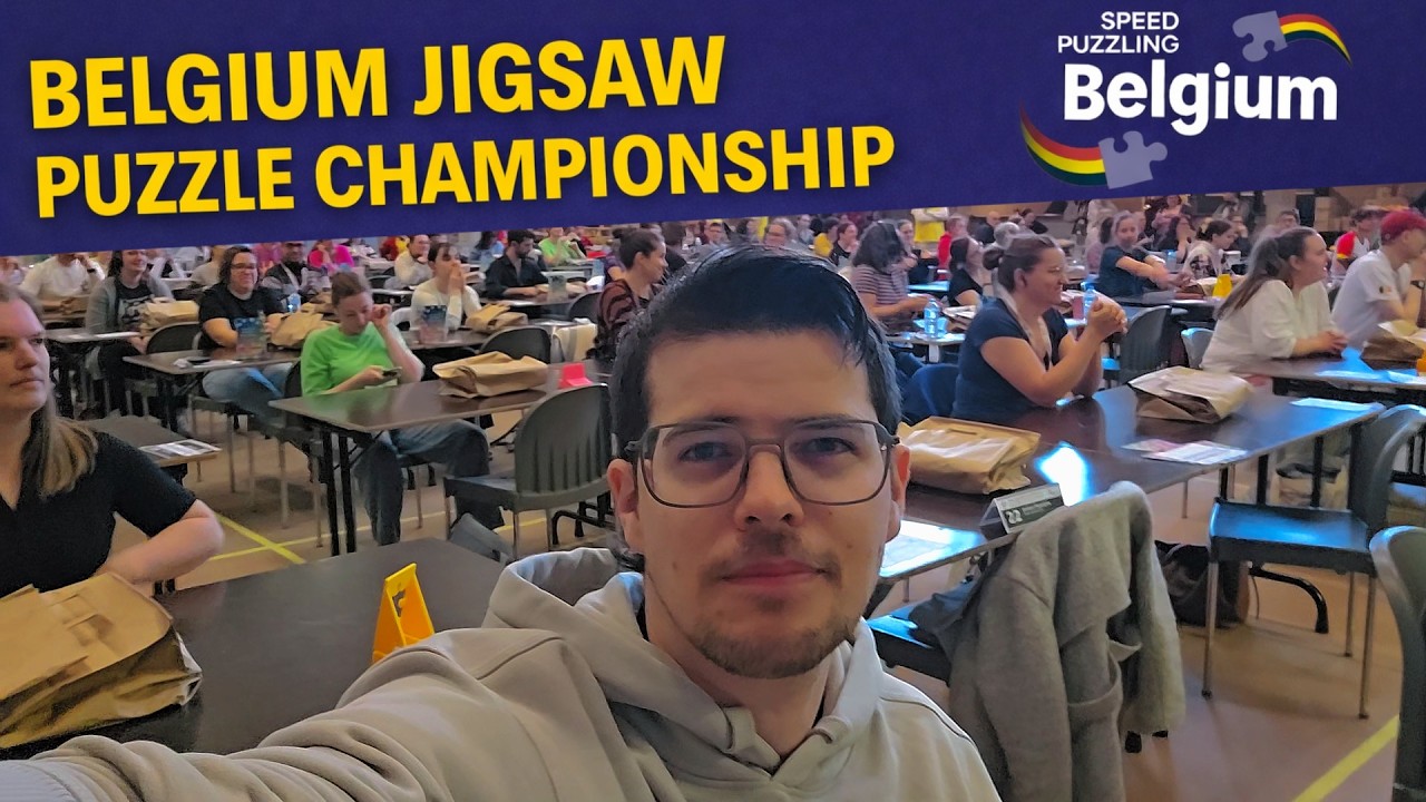 I competed in the Belgium Jigsaw Puzzle Championship 2026
