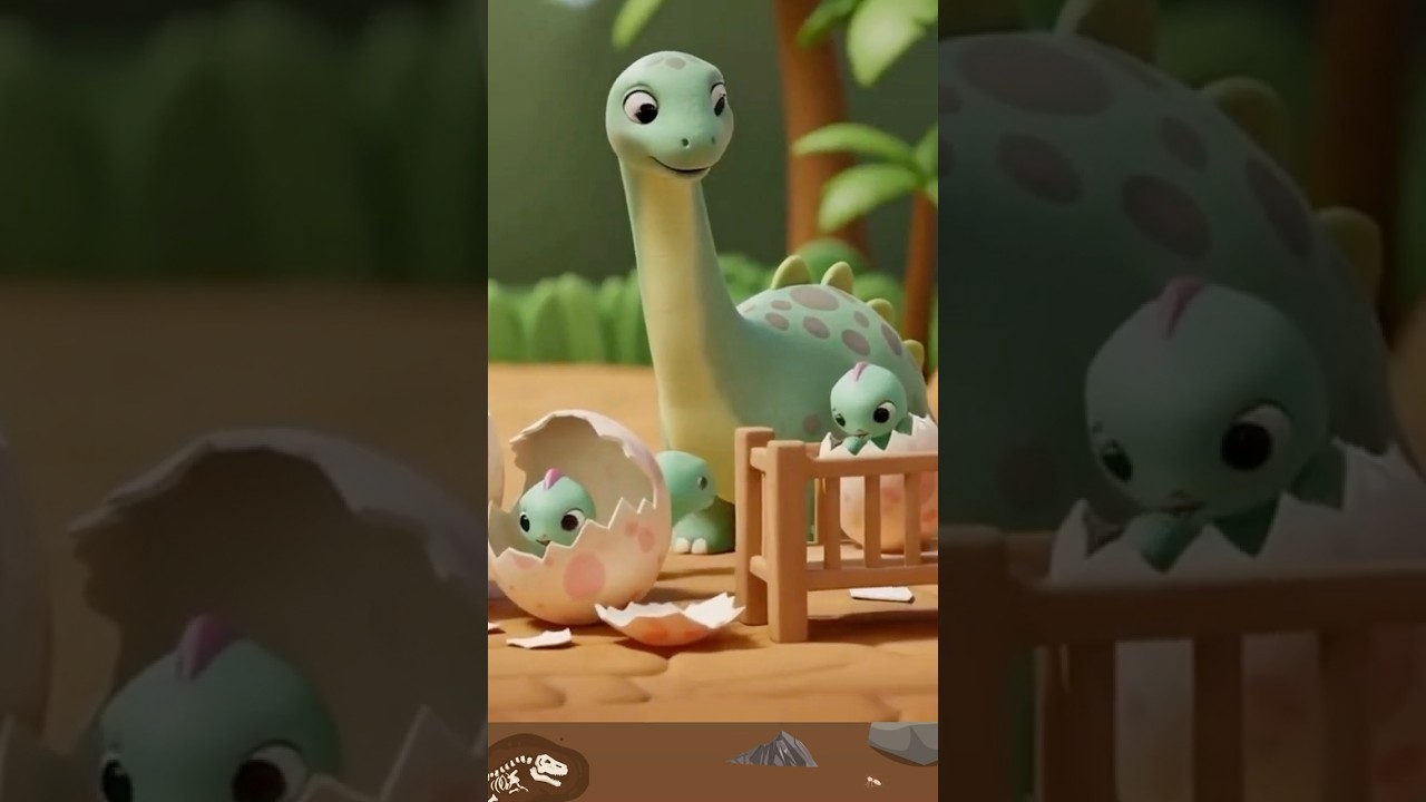 CUTEST Dino Babies EVER! 👶🦖😍 (You WON'T Handle This!) #babydinosaur #cutebabies  #animatedstories